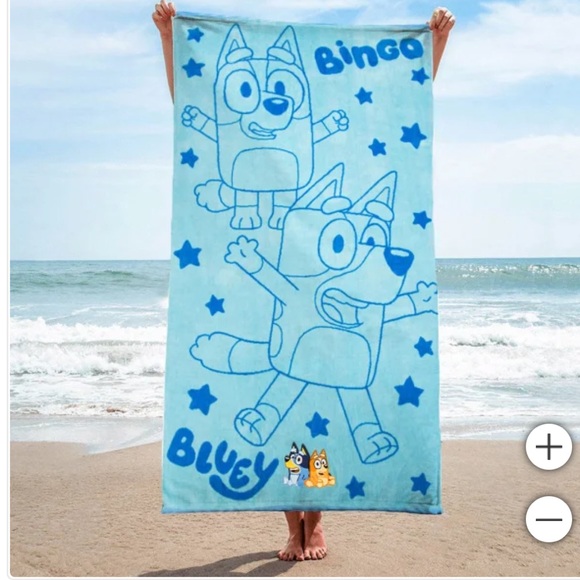 Bluey | Swim | Bluey Kids Swim Towel Blue | Poshmark